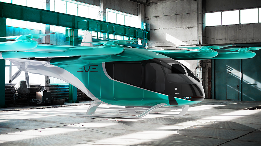 Eve Air Mobility Unveils Teaser Video of First eVTOL - Eve