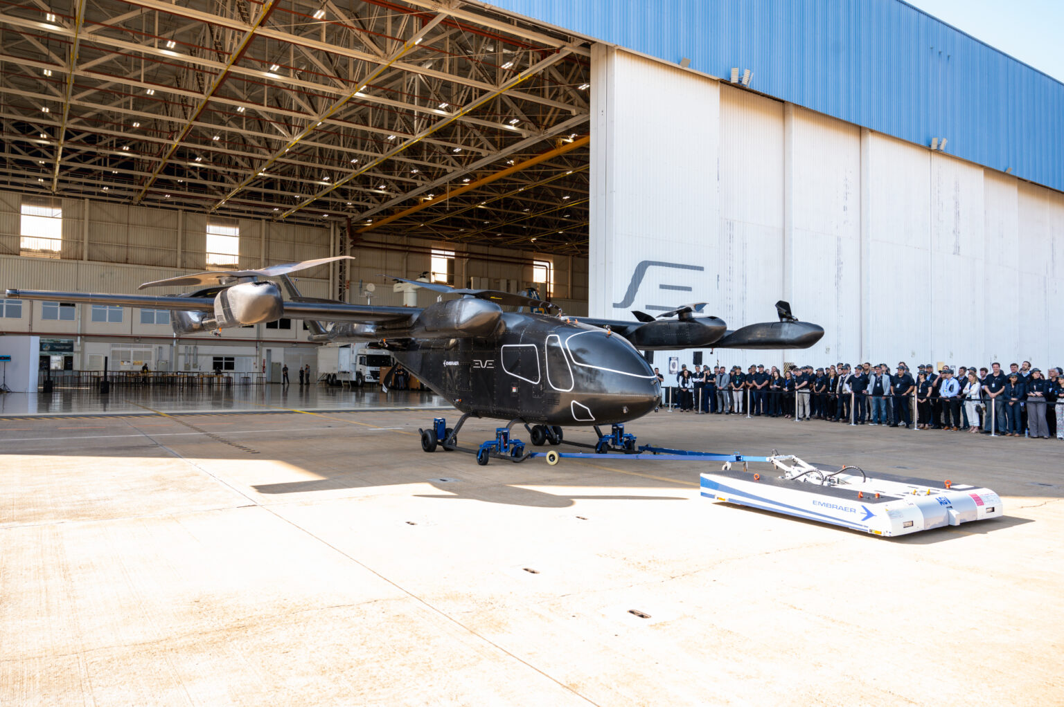 Eve Air Mobility Unveils First Full-Scale eVTOL Prototype – Eve